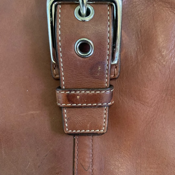Coach | Bags | Vintage Coach Purse Light Brown Leather F820f2601 | Poshmark